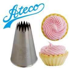 Ateco 口金（ステンレス）ギザギザ No.866 - NUT2deco